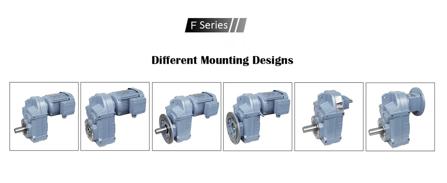 Introduction of Four Series of Helical Gear Reducer - LAF Electric Motor